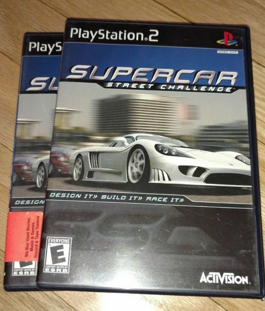 SUPERCAR STREET CHALLENGE - PS2 - COMPLETE WITH MANUAL - FREE S/H - (G4) | eBay