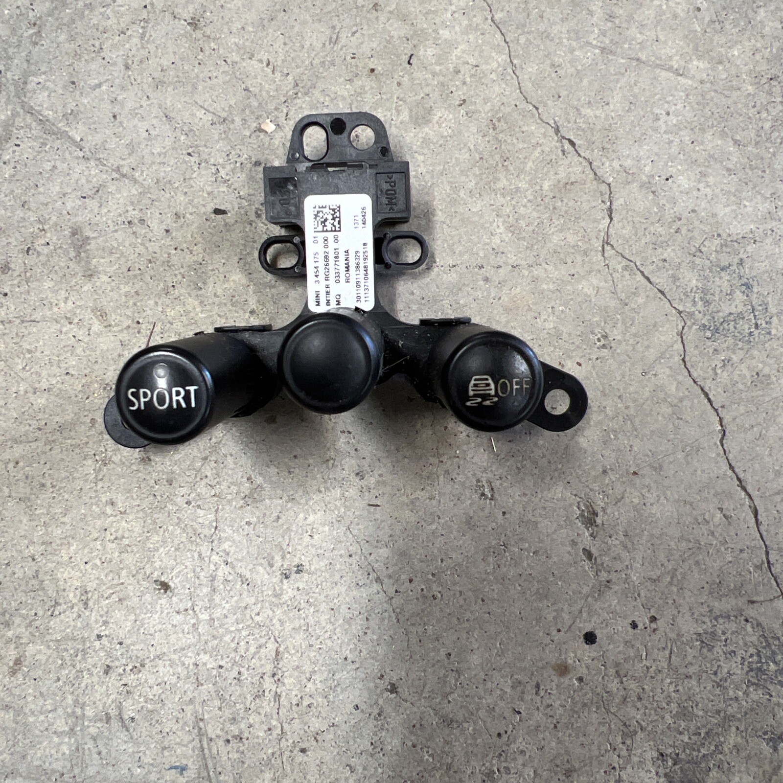 2007 - 2015 MINI COOPER R56 R55 R57 R58 R59 FRONT CENTER CONSOLE SPORT ...