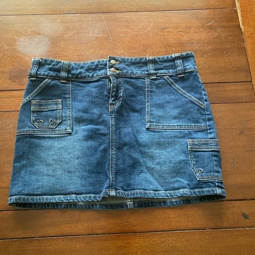 Old Navy Denim Mini Cargo Skirt | eBay