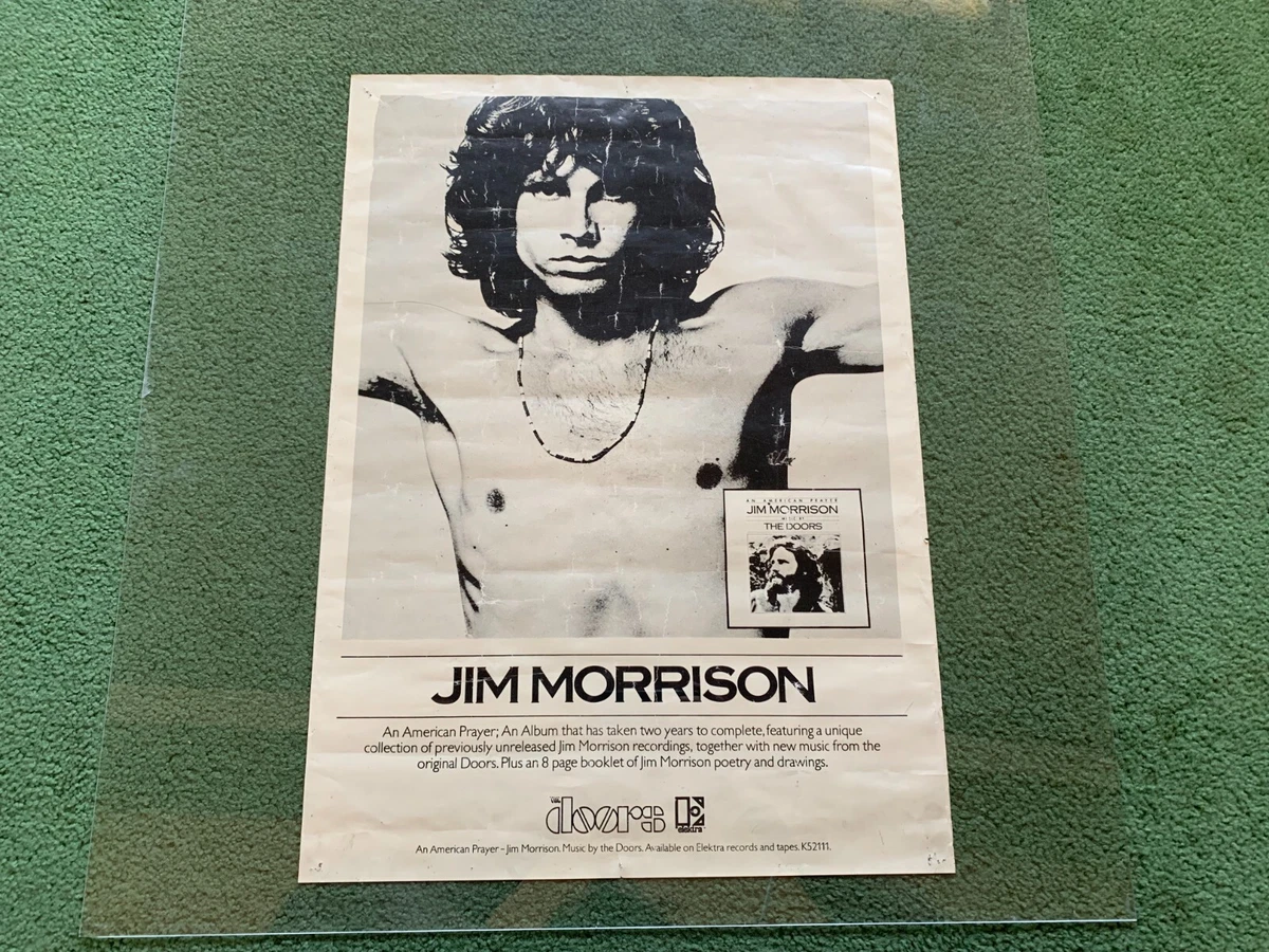 Jim Morrison American Poet Poster