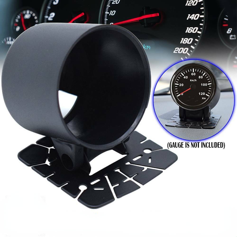 52mm Universal Single Gauge Swivel Pod Mount Holder Dashboard Bracket ...