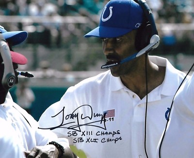 Tony Dungy Signed Auto Indianapolis Colts 8x10 Photo - Super Bowl ...