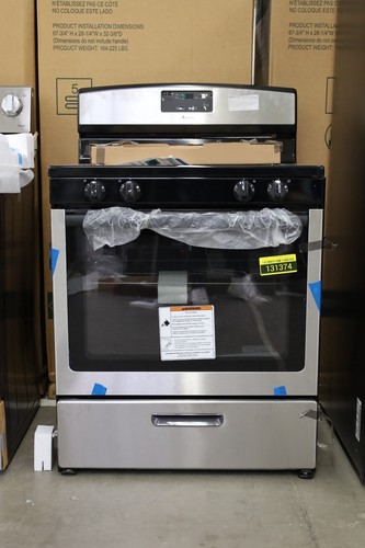 Amana AGR5330BAS 30" Stainless Freestanding Gas Range NOB #131374 | eBay