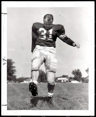 Fred Cone 8" x 10" Original Type 1 Photo Used for 1957 Topps Football ...