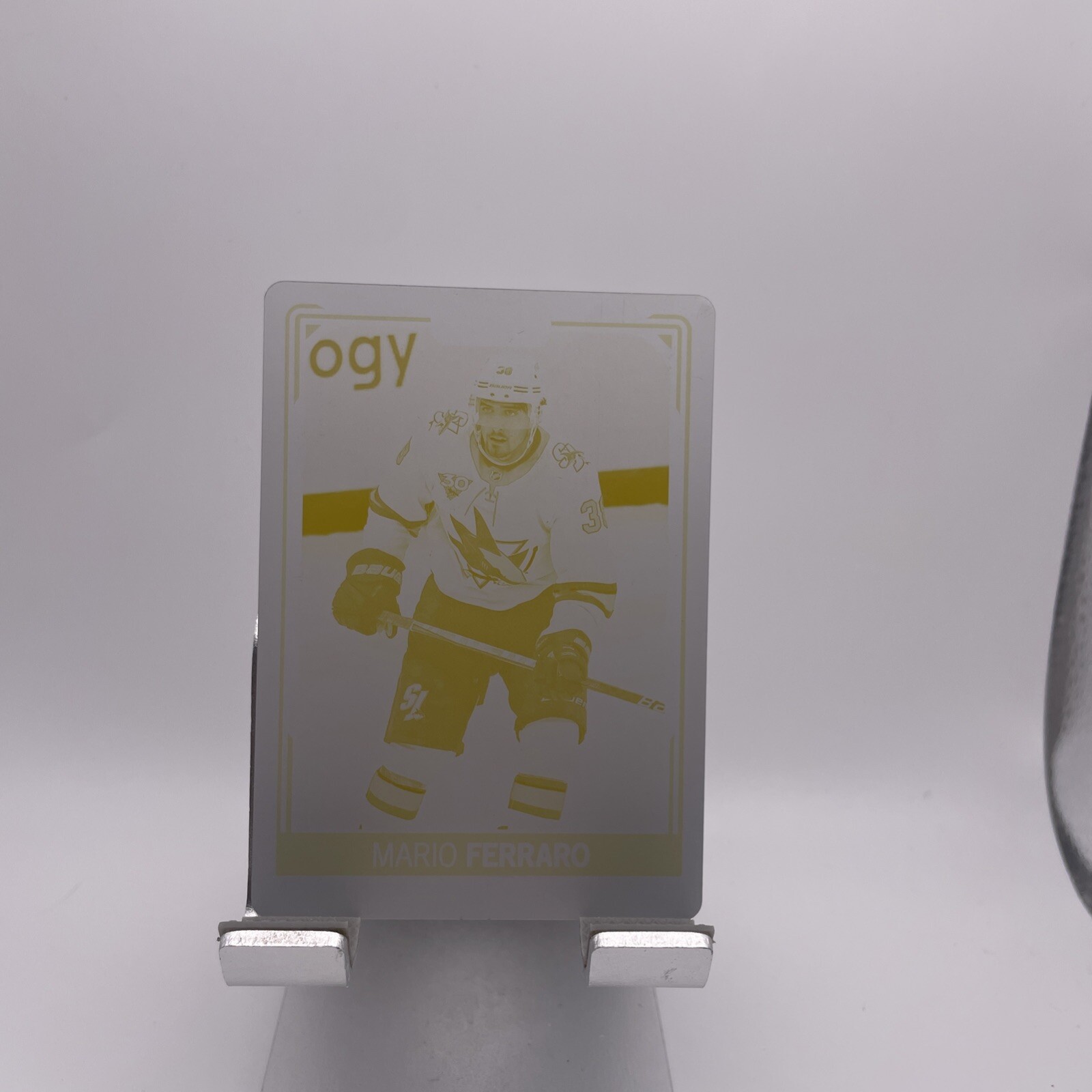 Mario Ferraro 2021 O-Pee-Chee #229 Retro Printing Plates Magenta /1 ...