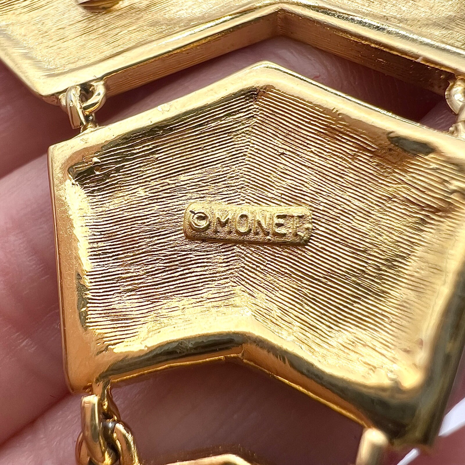 VERY RARE Limited Edition MONET Huge Enamel 1980’s Ru… - Gem