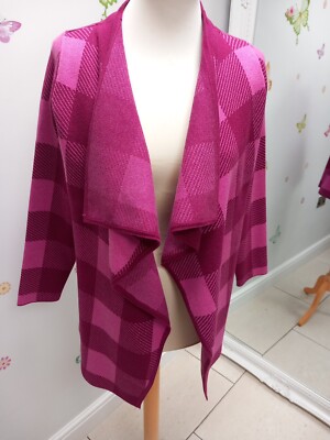 Marble Pink Waterfall Jacket Size 12 Autumn Winter 23 New With Tags ...