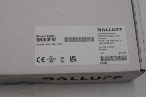 Balluff Bni Pnt-508-005-z015 Bni00fw | eBay