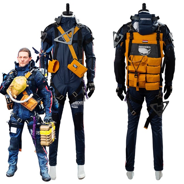 Death Stranding-Sam Porter Bridges Cosplay Costume Halloween Uniform ...