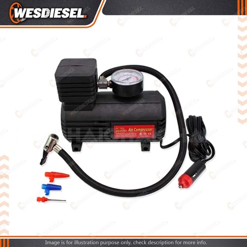Dr Air 12V 250psi Air Compressor Includes Built in Pressure Gauge AC011 ...