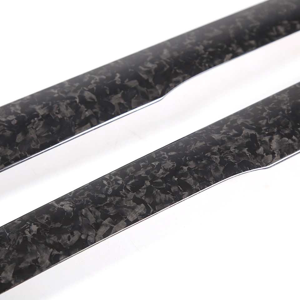 Forge Carbon Fiber Exterior Windshield A-Pillar Cover Trim For Corvette ...