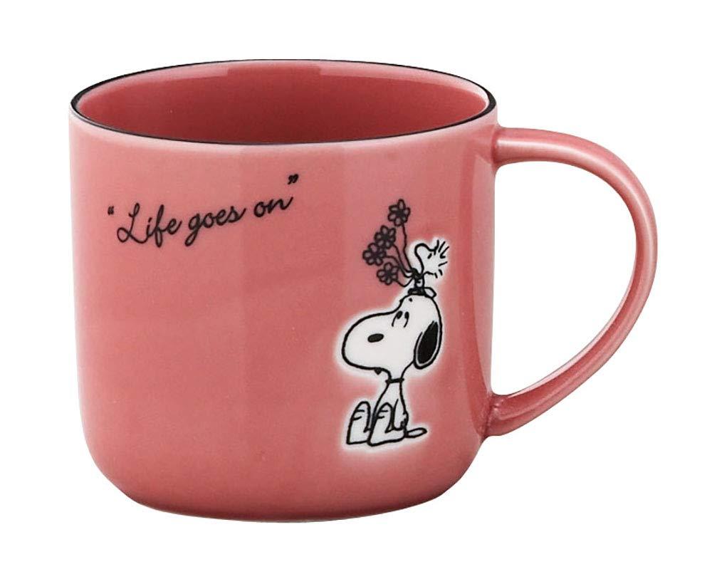 PEANUTS SNOOPY Mug Cup Red 350ml SN611-11 Yamaka from Japan | eBay