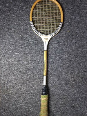 Vintage Slazenger Gold Star Wooden Squash Racquet Good Condition | eBay