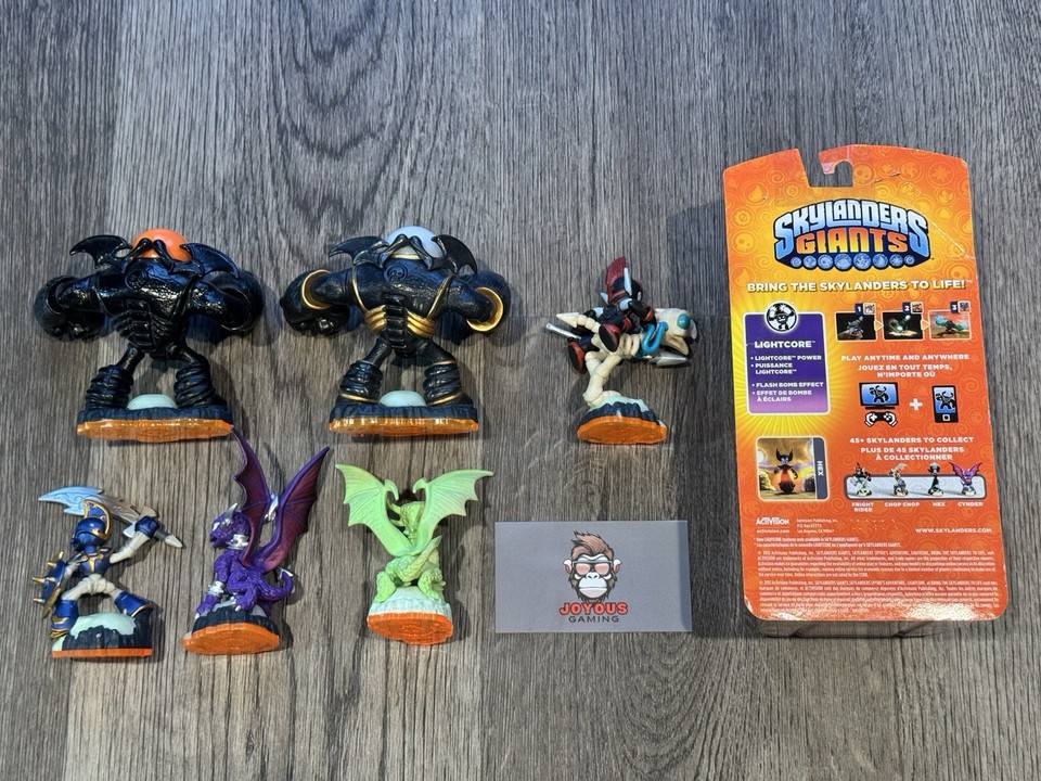 Skylanders Giants Undead Element Figure Lot (Pumpkin Eye Brawl, Hex ...