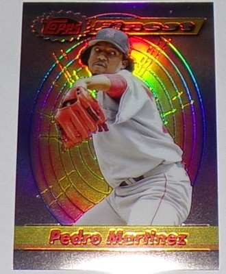 2021 Topps Finest Flashbacks Pedro Martinez SP Refractor Red Sox Card ...