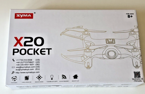 X20 Pocket- Syma Remote Control Quadcopter - Brand New Unopened an ...