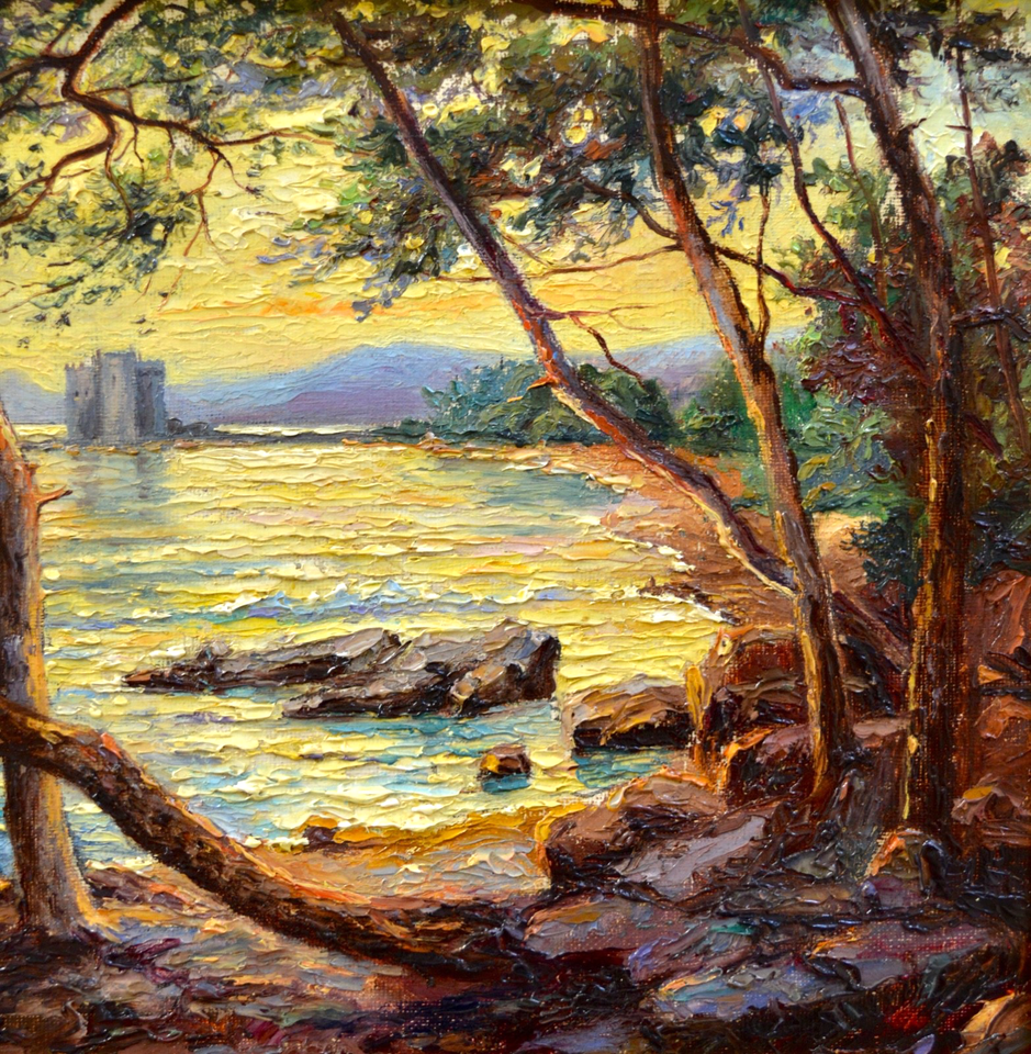 Cadierra LOUIS ( XIX - Xxth ) « Fortress On Isle Saint-Honorat 'Canes ...