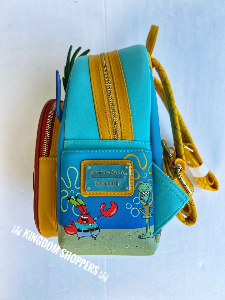 Universal Studios Nickelodeon Spongebob Squarepants Pineapple Loungefly ...