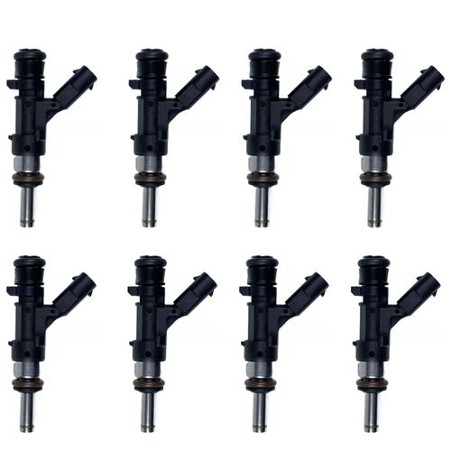 8 Fuel Injectors 0280158142 for Mercedes-Benz C63 ML63 AMG W216 W204 ...