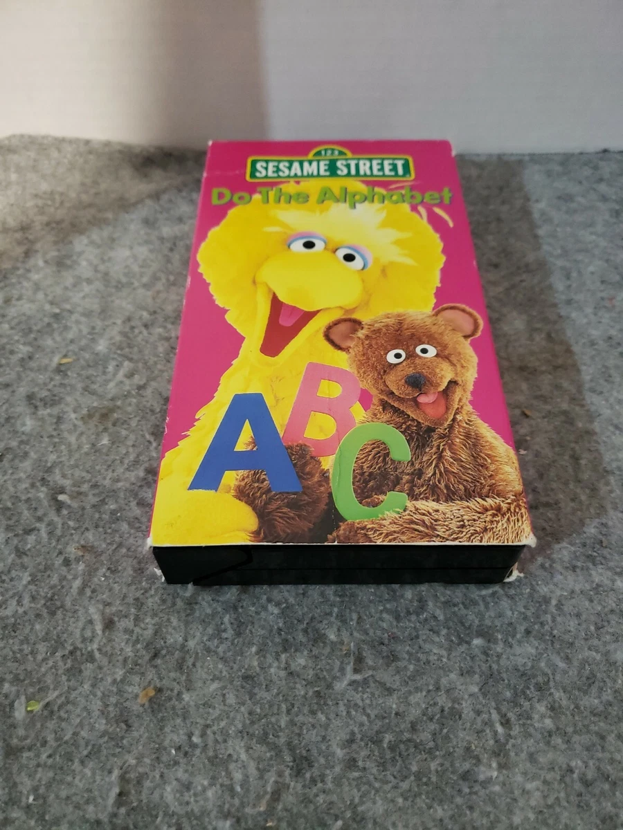 Sesame Street Do The Alphabet Vhs Ebay