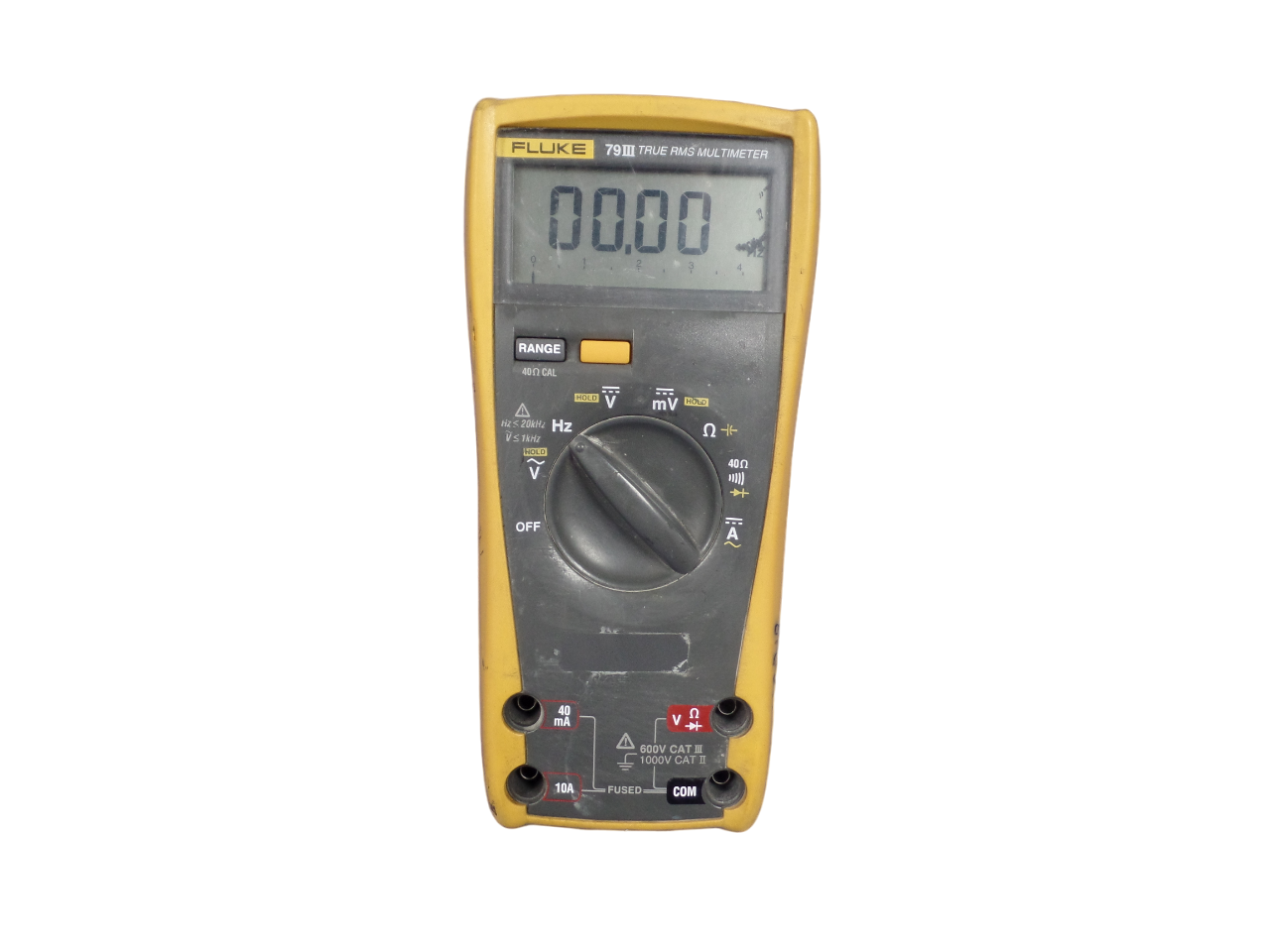 Fluke 79 III True RMS Digital Multi-meter Multimeter 79III for sale ...