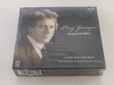 Percy Grainger: Piano Works by Leslie Howard With David Stanhope (5CD ...