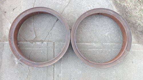 1925-1926-1927 Ford Model T TT Truck 20" RIMS Original Pair w/ Lock ...