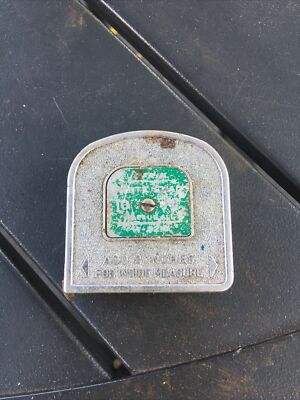 Vintage LUFKIN 10ft Tape Measure White Clad Metal Tape USA Made ...