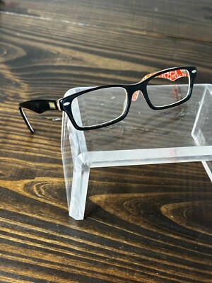 Ray-Ban Optics RB5206-2479 Unisex Polished Black Red Full Rim ...