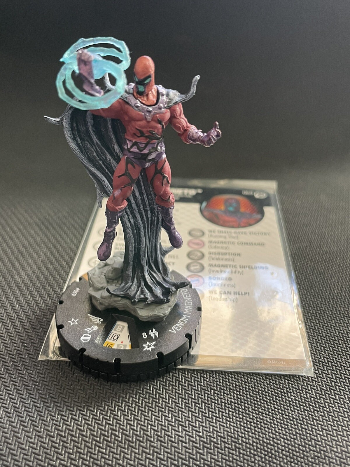 Heroclix Avengers Fantastic Four: Empyre set Venom Magneto #069 Chase w ...