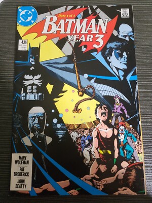 Batman #436 1989 DC Year Three Pt 1 1st Tim Drake F/VF 7.0 Pérez Cover ...