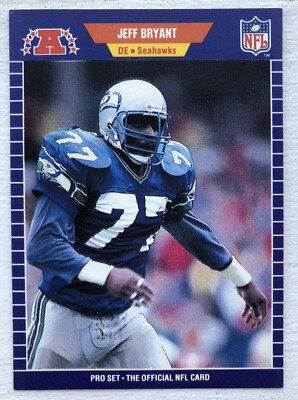 Jeff Bryant - 1989 NFL Pro Set #392 - Seattle Seahawks Football Card | eBay
