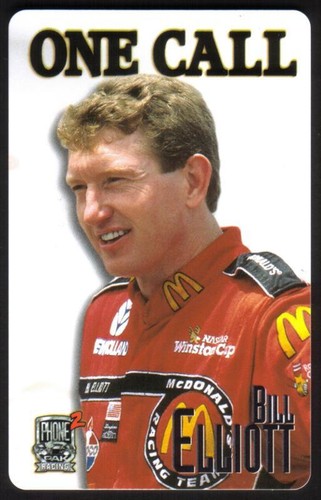 Phonepak 2 (1997) Un Call: Bill Elliott ( Owner ) Mcdonald's : Carte ...