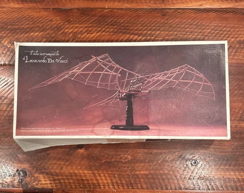 Imagination Factory Leonardo Da Vinci Il Volo Instrumentale Wood Model ...
