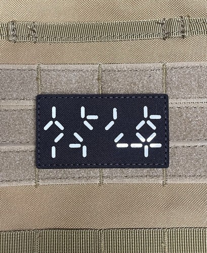 PREDATOR Timer IR Glow Reflective Autodestruct Countdown Patch Tactical ...