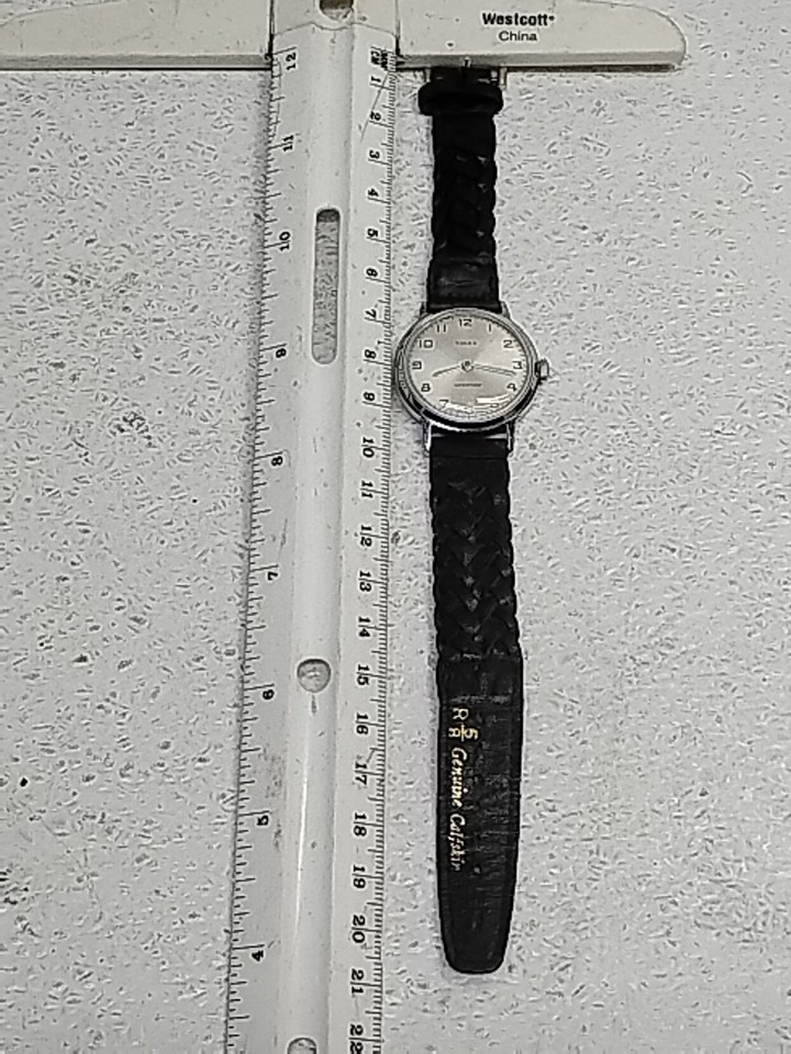 1969 Men's 31mm TIMEX Sprite Chrome Plated Watch Made in Great Britain ...