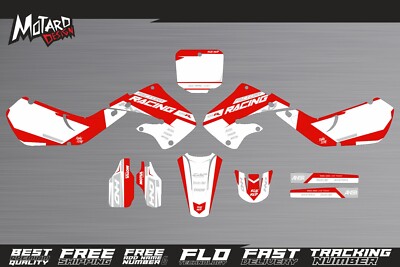 Graphics Kit for Honda CR 125 R 1998 1999 Decals Stickers by Motard ...