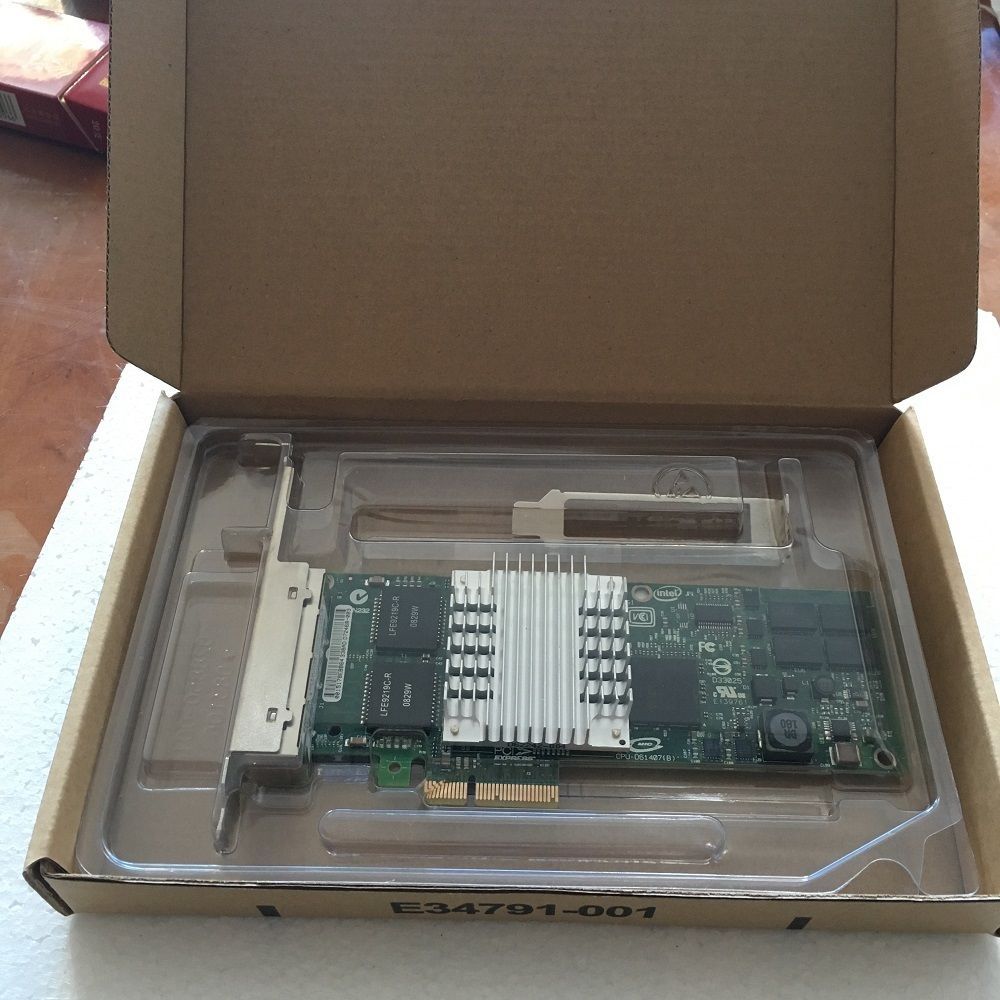 IBM INTEL 39Y6138 EXPI9404PTL PRO/1000 PT QUAD PORT PCIe GIGABIT Server ...