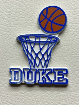 Vintage NCAA Duke Blue Devils Basketball Standings Old Rubber Magnet | eBay