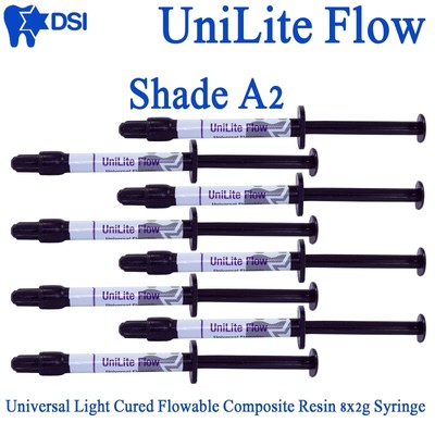 DSI UniLite Flow Dental Light Cured Universal Flowable Composite Resin ...