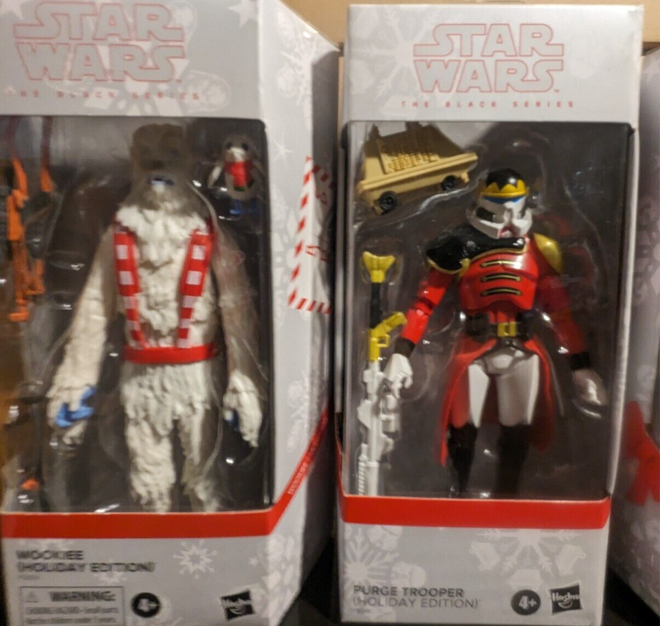 STAR WARS The Black Series: HOLIDAY EDN WOOKIEE- PURGE & SCOUT TROOPERS ...