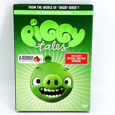 PIGGY TALES FROM THE WORLD OF ANGRY BIRDS DVD ANIMATION-BONUS HOLIDAY ...