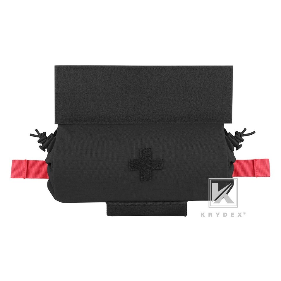KRYDEX Roll Up IFAK Drop Pouch Med EMT First Aid Pack fo Plate carrier ...