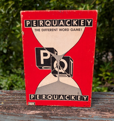 PERQUACKEY Word Dice Game -Internal Part Still Sealed -No Score Chart ...