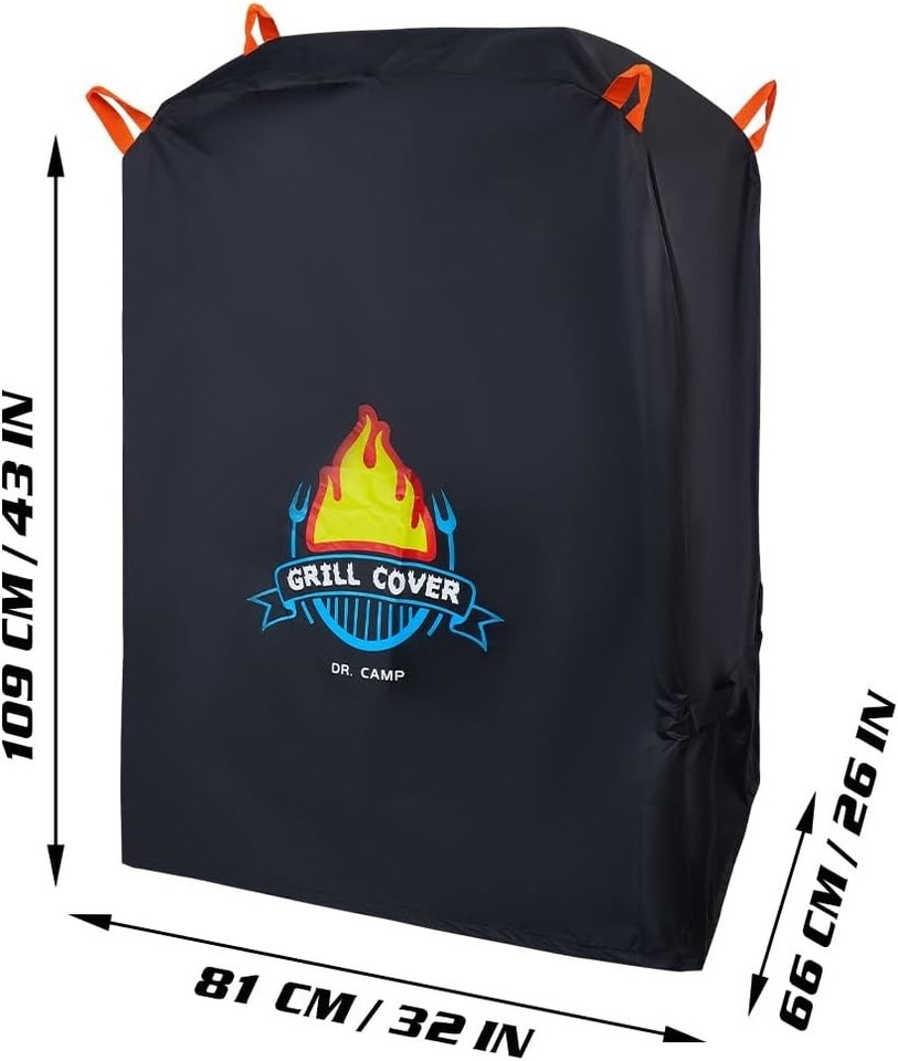 2 Burner Grill Cover 32 Inch Outdoor Heavy Duty Waterproof Small Gas ...