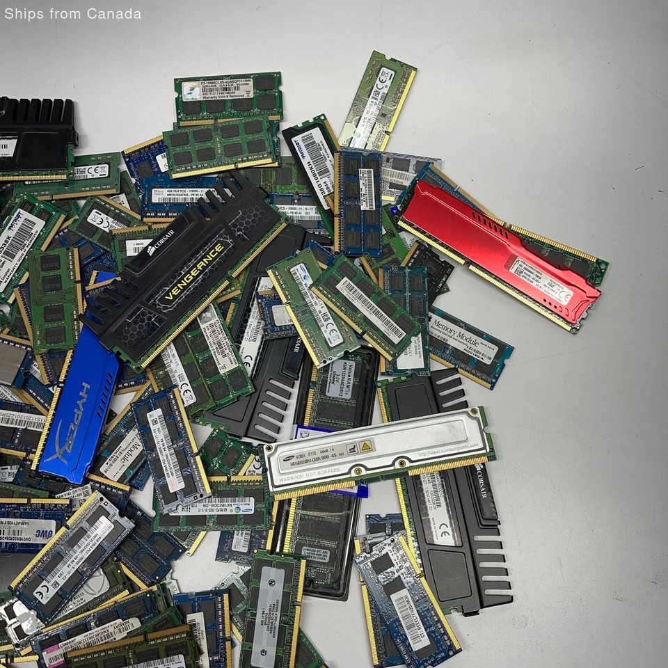 Lot of Assorted Ram (SO-DIMM & DIMM) | eBay