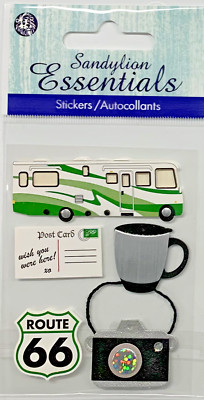 Sandylion Essentials Stickers - Bus Travel -50304 | eBay