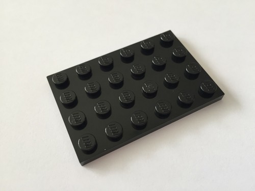 Plaque plate 4x6 noir 303226 pièce détachée Lego speed champions | eBay