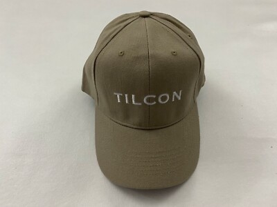 Tilcon Embroidered Graphic Beige Adjustable Baseball Hat One Size | eBay