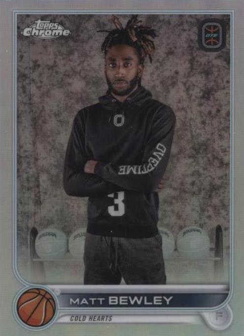 2022-23 Topps Chrome OTE Overtime Elite - Matt Bewley #83 Refractor (RC ...